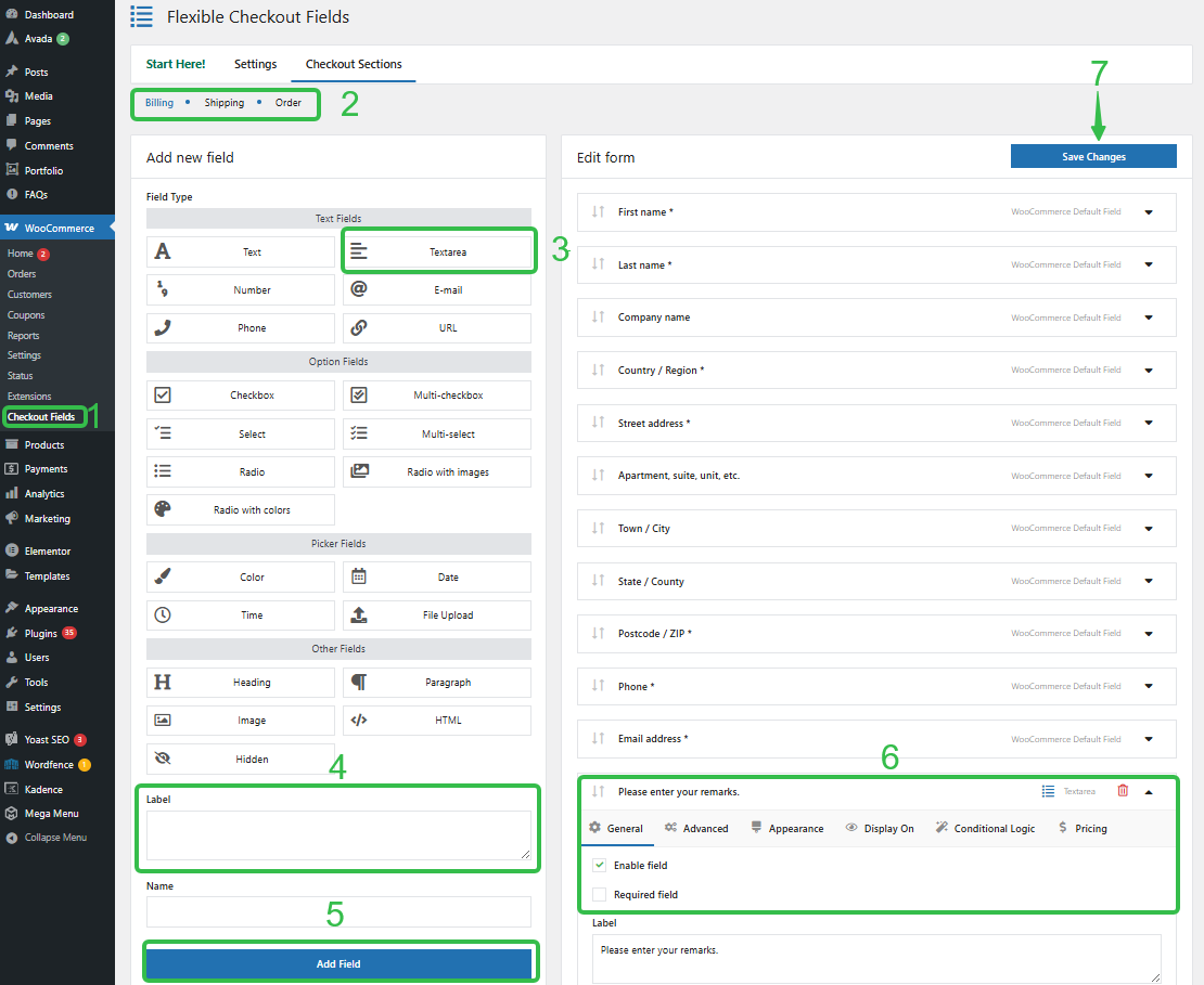 WooCommerce 结账流程优化：10 大 Flexible Checkout Fields 插件技巧